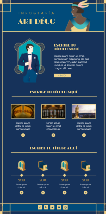 Plantillas de infografías educativas | Genially